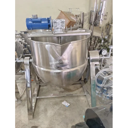 Eco Friendly Steam Jacketed Cooking Kettle Tilting Type at Best Price ...