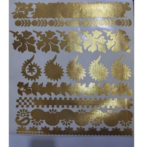 Different Available Plastic Golden Gota Patti Sticker at Best Price in ...