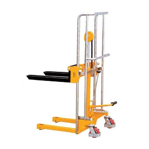 Easy To Operate Rb-143 Hydraulic Scissor Hand Stacker at Best Price in ...
