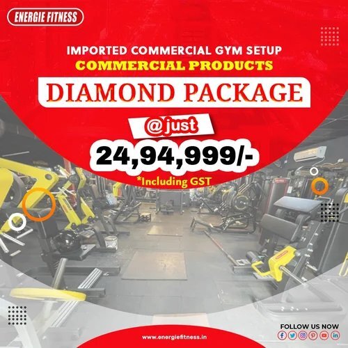 Complete Commercial Gym Setup Diamond Package Under 2494999 at Best ...