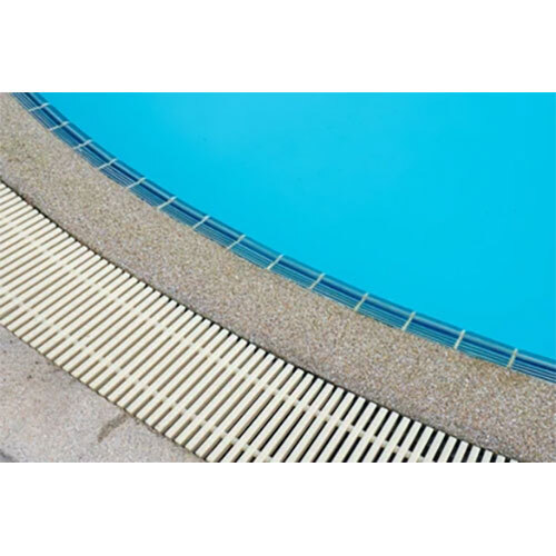 White Swimming Pool Overflow Drainage Grating at Best Price in Ghaziabad | Bhawna Engineerings Works