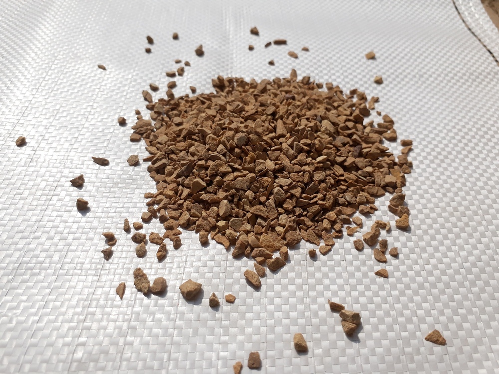 Yellow Natural Marble Chips Crushed Stone For Terrazzo Flooring And ...