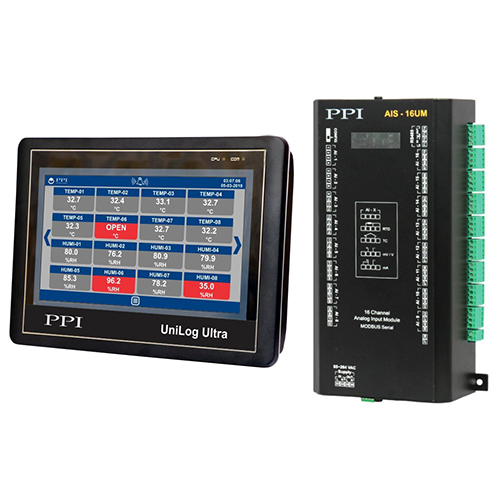 Semi-automatic Unilog Ultra Multi-channel Universal Process Data Logger ...