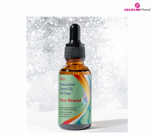 30ml Cholecaciferol Vitamin D 3 Oral Drops Dosage Form: Liquid at Best ...
