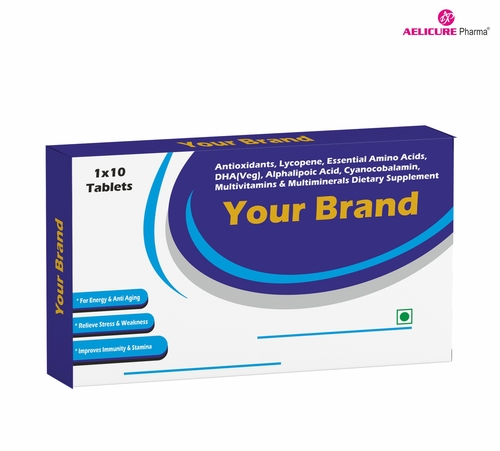 Antioxidants Lycopene Essential Amino Acids Dha Tablets at Best Price ...