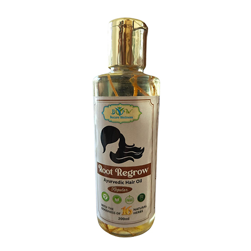 Herbal Products 200ml Root Regrow Ayurvedic Hair Oil at Best Price in ...