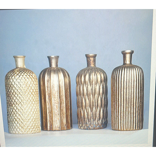 Round Silver Bottle - Standard Size, Round Shape | Versatile Container ...