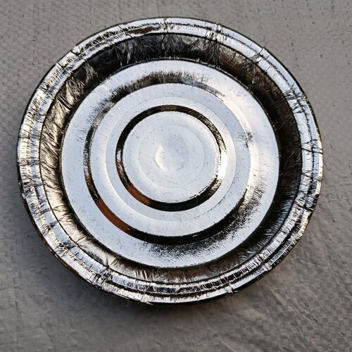 Disposable Round Silver Paper Plate Application: Bowl at Best Price in ...