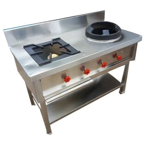 Stainless Steel Gas Stove Application: Industrial at Best Price in ...