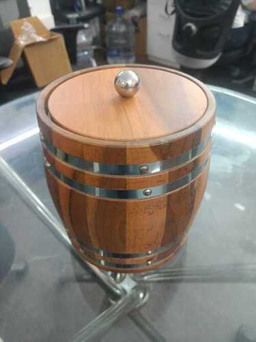 Wooden Ice Bucket-01 at Best Price in Thane, Maharashtra | Destiny Products