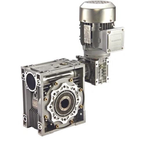Double Reduction Worm Geared Motor - Color: Grey at Best Price in ...