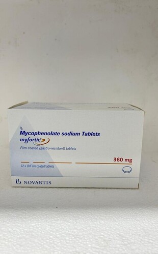 Myfortic 360 Mg Tablet at Best Price in Mumbai | Perfect Healthcare