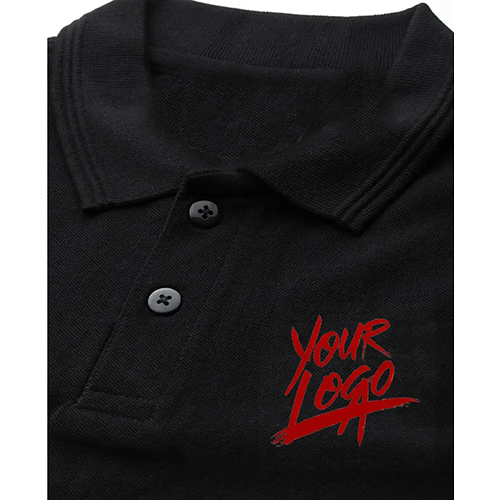 Black Promotional Polo T-shirt - Age Group: Adult at Best Price in ...
