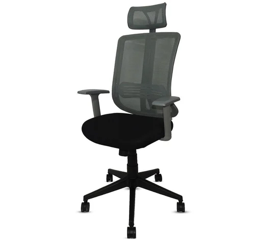Grey High Back Office Chair at 8500.00 INR in Faridabad | Decart Seatings