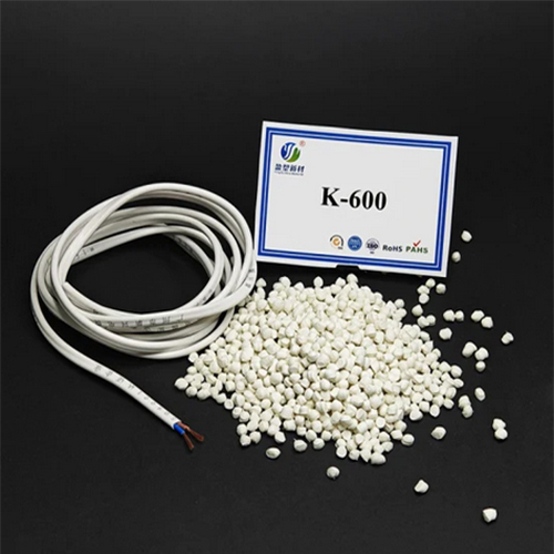 Flexible Wire And Cable Material Pvc Composite Particle - Color: White ...