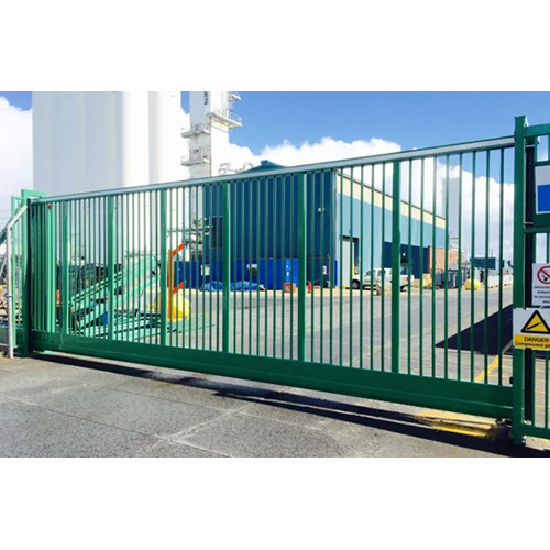 Automatic Cantilever Sliding Gates - Color: Green at Best Price in ...