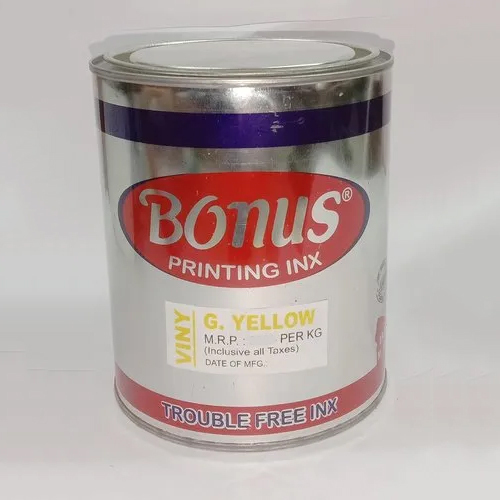 Vinyshine Golden Yellow Printing Ink - Premium Quality Screen Printing ...