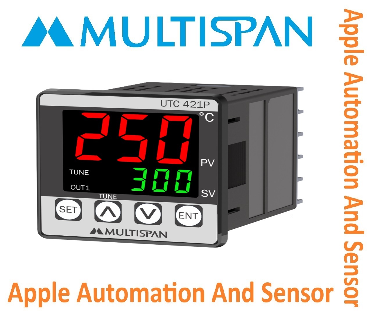 Tc-443 Multispan Double Display Fix Input Pid Controllermultispan Temperature Controllers at ...