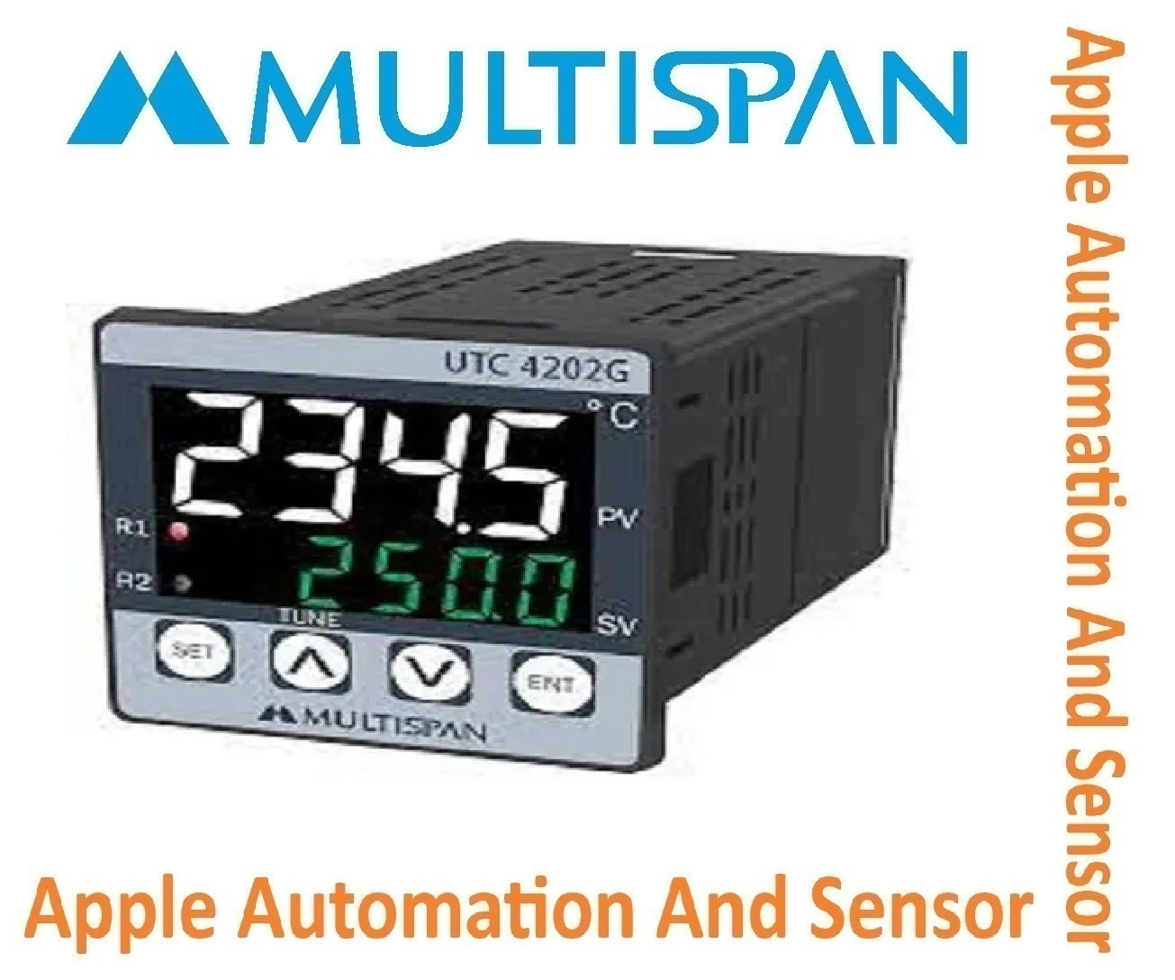Utc-1202g Multispan Double Display Universal Input Pid Controller Double Relay at 1462.02 INR in ...