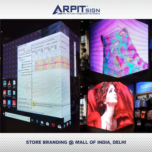 Electric Branding Led Screen - Ip54 Waterproof, Full-color Digital ...