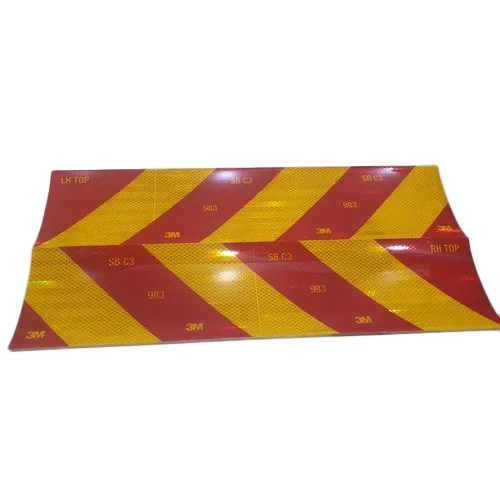 C3 3m Rear Marking Vehicle Reflective Tapes - Color: Red/yellow ...
