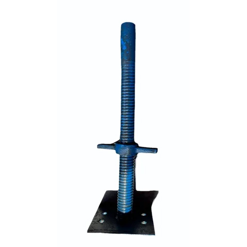Hollow Pipe Adjustable Scaffolding Base Jack - Application: Commercial ...