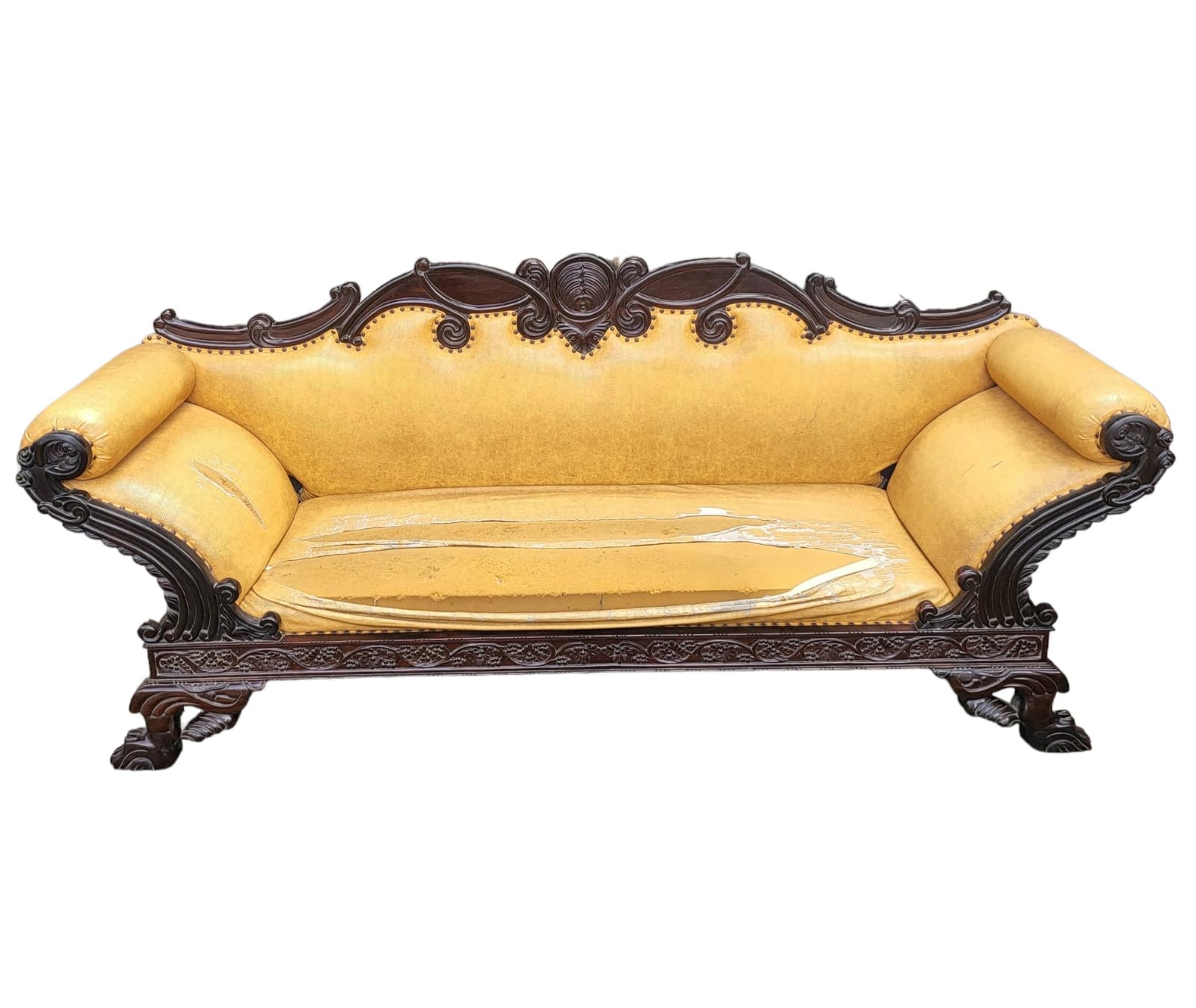 Antique Wooden Hand Carved Sofa Set at 5000.00 INR in Mumbai | Haji ...