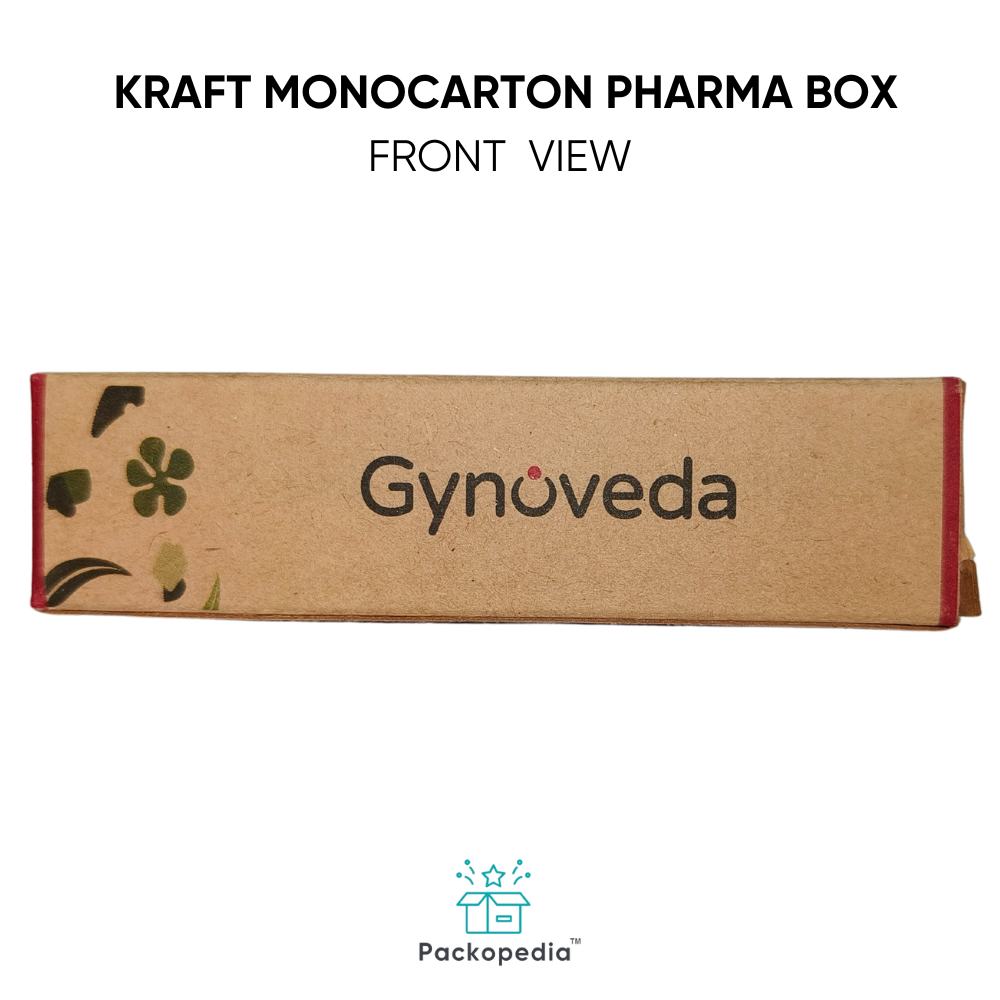 Pharmaceutical Packaging Mono Cartons - Kraft Paper Material ...