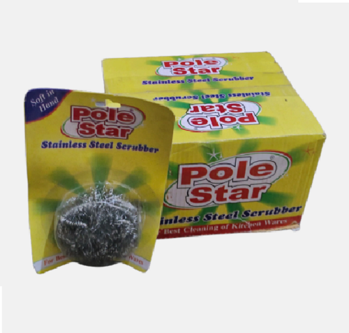 Pole Star Stainless Steel Scrubber 10 Pcs Set at Best Price in Delhi ...