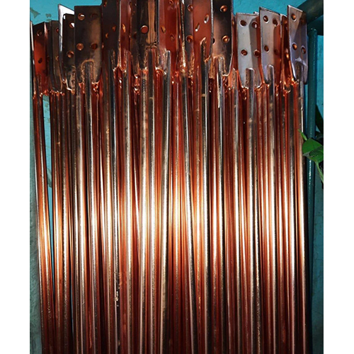 Copper Bonded Earthing Electrode - Color: Golden at Best Price in ...