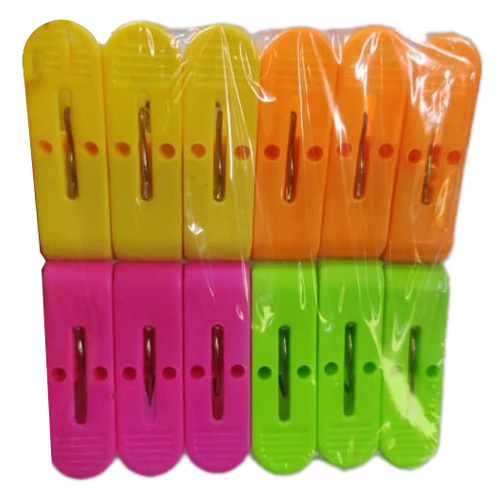 Plastic Cloth Clip - Multicolor, Various Sizes Available | Durable ...