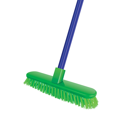 Plastic Hard Broom - Color: Green And Blue at Best Price in Thane ...