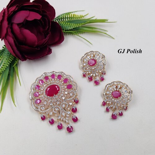 Classic Shimmering Ad Locket Set at Best Price in Jaipur | Radiant Impex