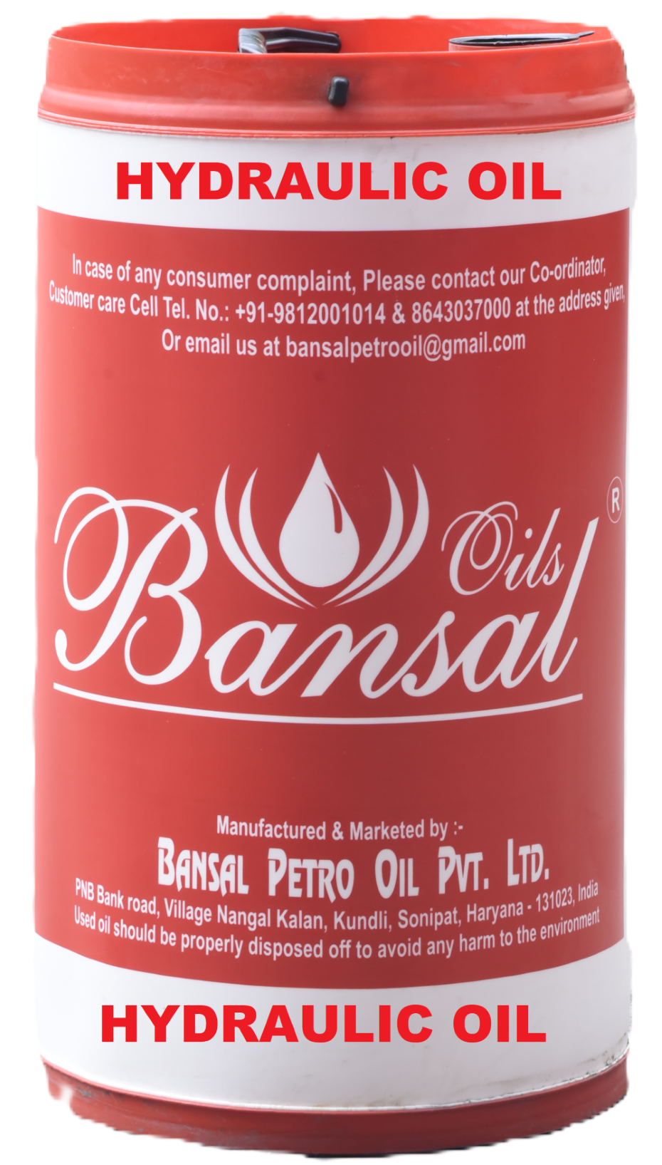 Hydraulic Oil 32 To 150 - High Viscosity Index Hydrocracked Base-oils ...