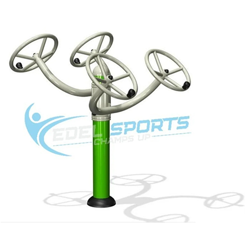 Outdoor Four Wheel Thai Chi Spinner at 21500.00 INR in Meerut | Edel ...