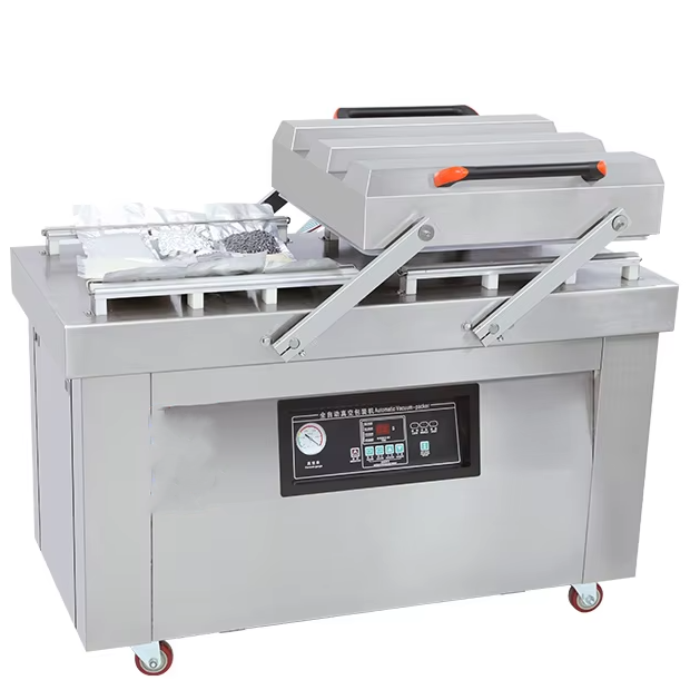 Double Chamber Vacuum Packaging Machine - Stainless Steel, 1450x720x980 ...
