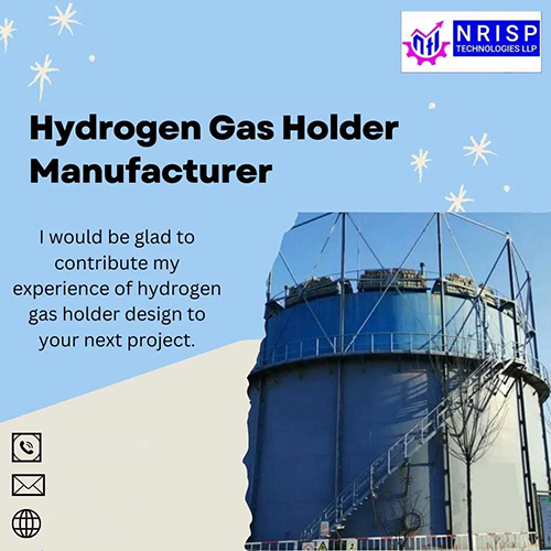 Hydrogen Gas Holder - Carbon Steel, 1mtr To 30mtr Sizes | Weight ...