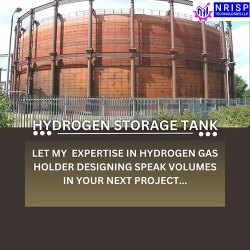 Hydrogen Gas Holder - Carbon Steel, 1mtr To 30mtr Sizes | Weight ...