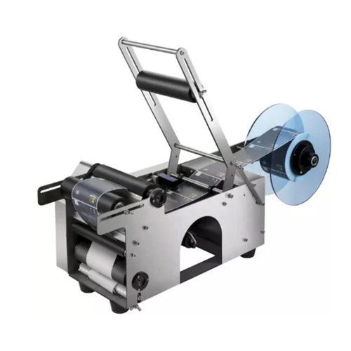 Semi Auto Round Bottle Labeling Machine - Feature: Simple Control at ...
