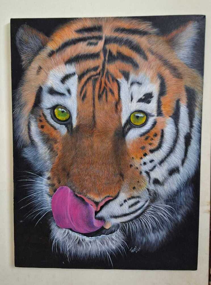 Realistic Tiger Painting at Best Price in Pune, Maharashtra | Cosmo World