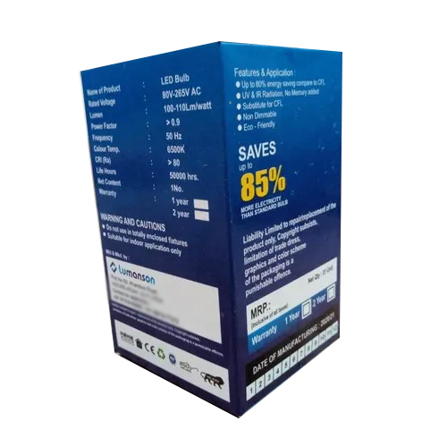 White Led Bulb - Body Material: Ceramic at Best Price in Indore | Lumanson