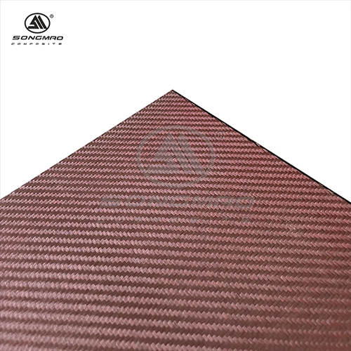 Customized Colored Coating Carbon Fiber Sheet - Color: Multicolour at ...