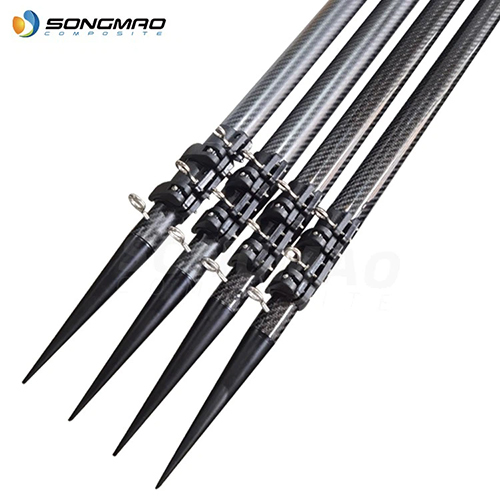 Carbon Fiber Telescopic Outrigger Poles - Color: Black at Best Price in ...