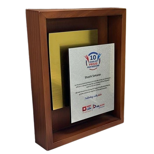Wooden Award Trophy In Box - Color: Brown at Best Price in New Delhi ...