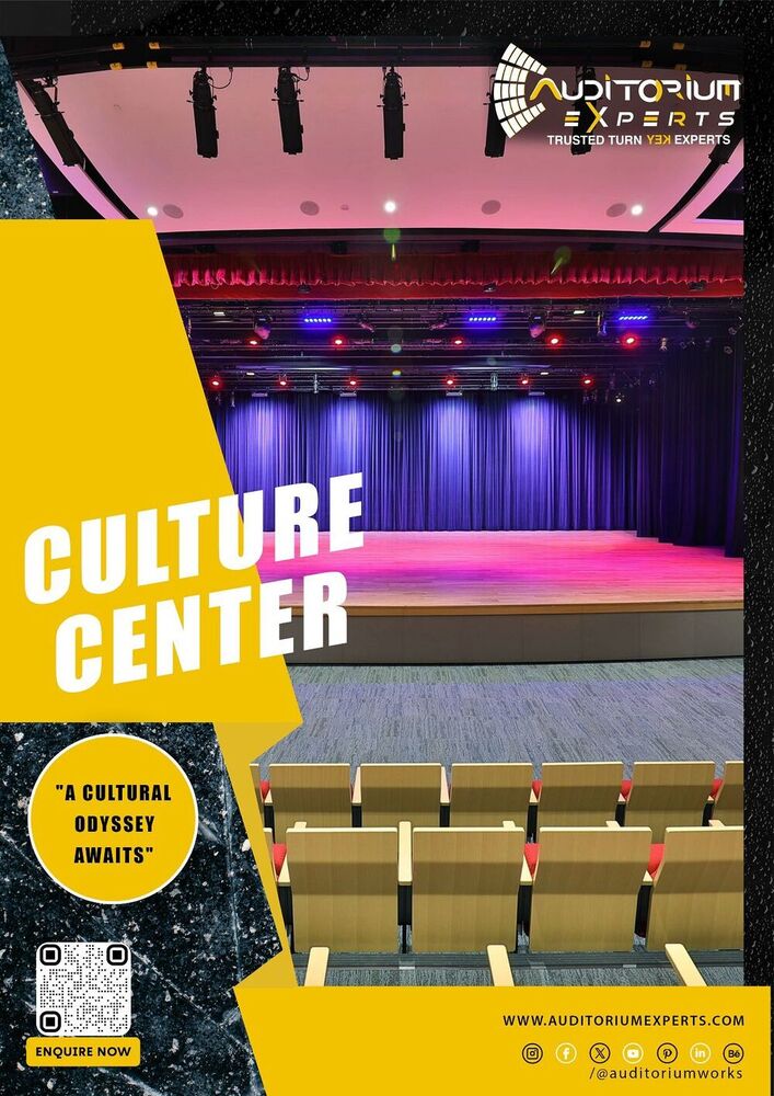 Culture Centre - Custom Design, Multi-purpose Spaces, Advanced Av ...