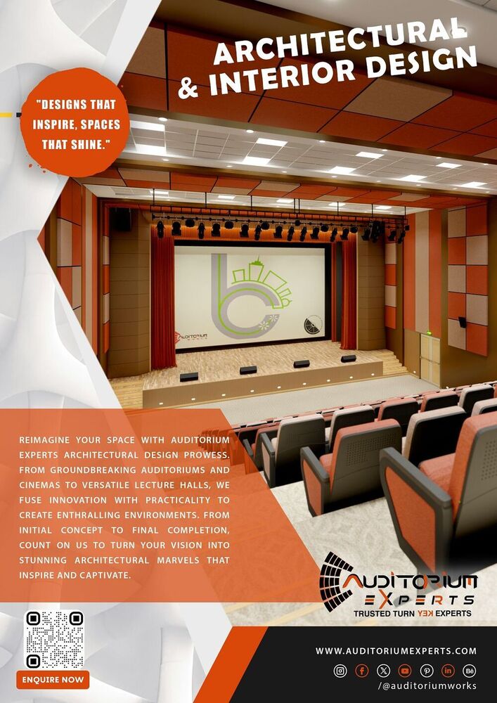 Architectural & Interior Design at Best Price in New Delhi | Auditorium ...