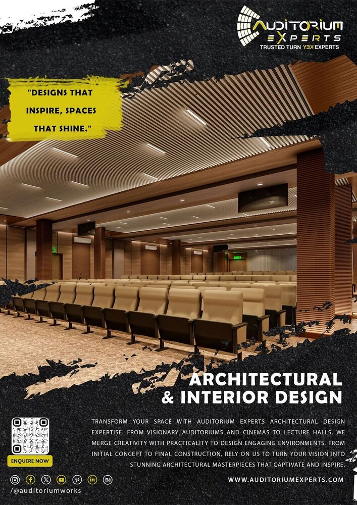 Architectural & Interior Design at Best Price in New Delhi | Auditorium ...