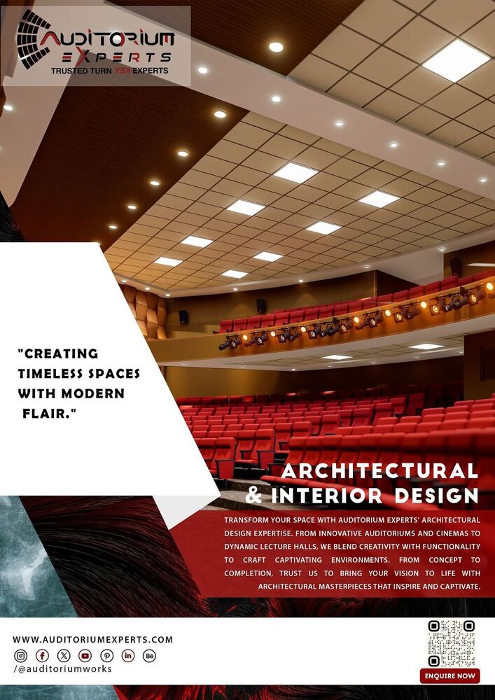 Architectural & Interior Design at Best Price in New Delhi | Auditorium ...