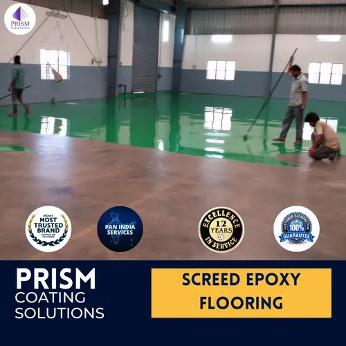Screed Epoxy Flooring Services at Best Price in Kumta | Prism Coating Solutions