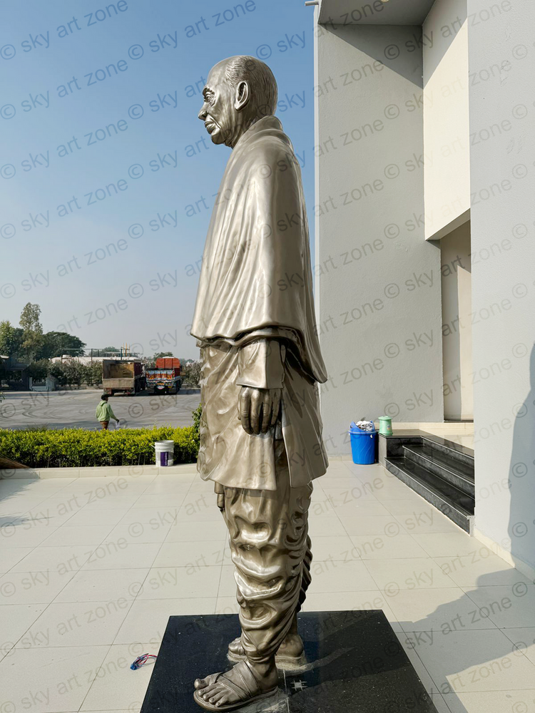 Fiberglass Sardar Vallabhbhai Patel Statue (10 Feet at 212400.00 INR in Rajkot | Sky Art Zone ...